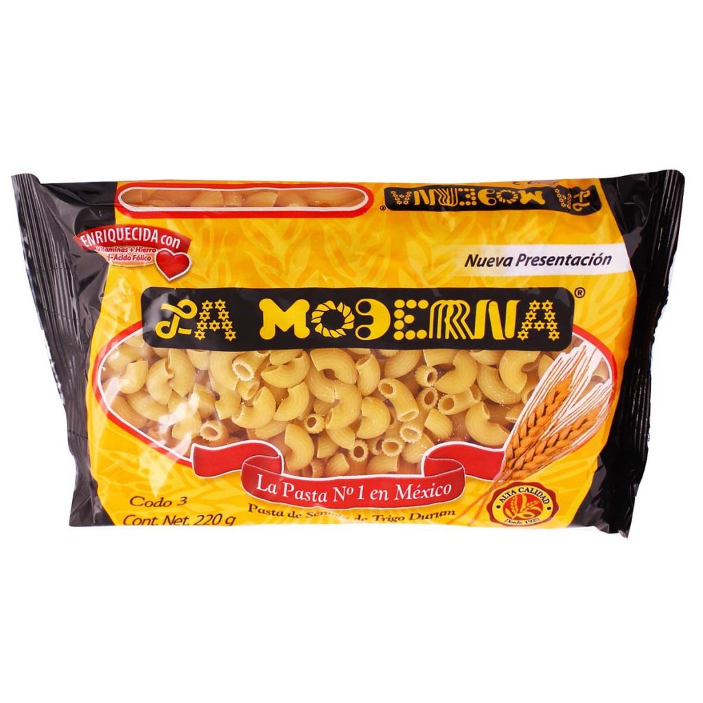 Sopa de codito #3 La Moderna 200 gr | Envíos a domicilio gratis